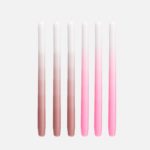 MIX RAINBOW of Gradient candles (set of 6) | mo man tai